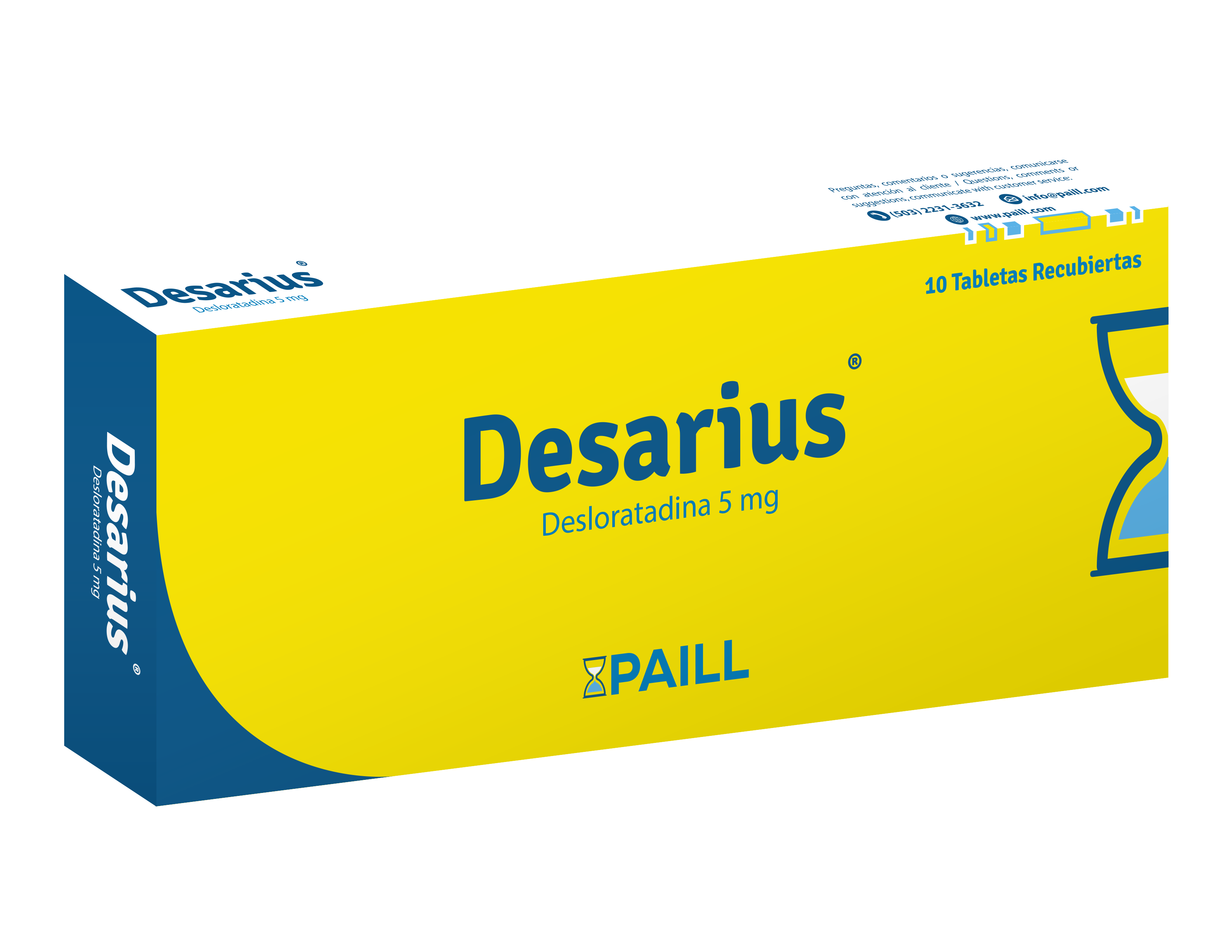 Desarius | Tabletas Recubiertas